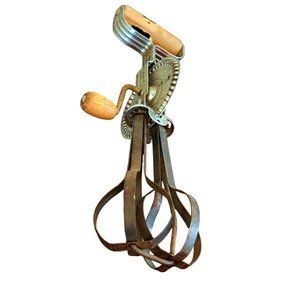 Ecko Products | Kitchen | Vintage Ekco Egg Beater Hand Held Crank Mixer ...
